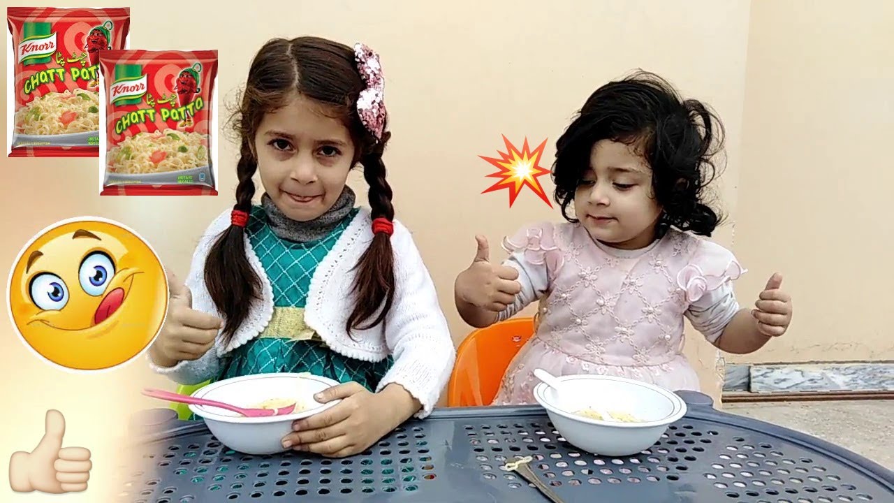 Mina Cooking Noodles || How to cook Noodles || Knorr Chatpata Noodles ...