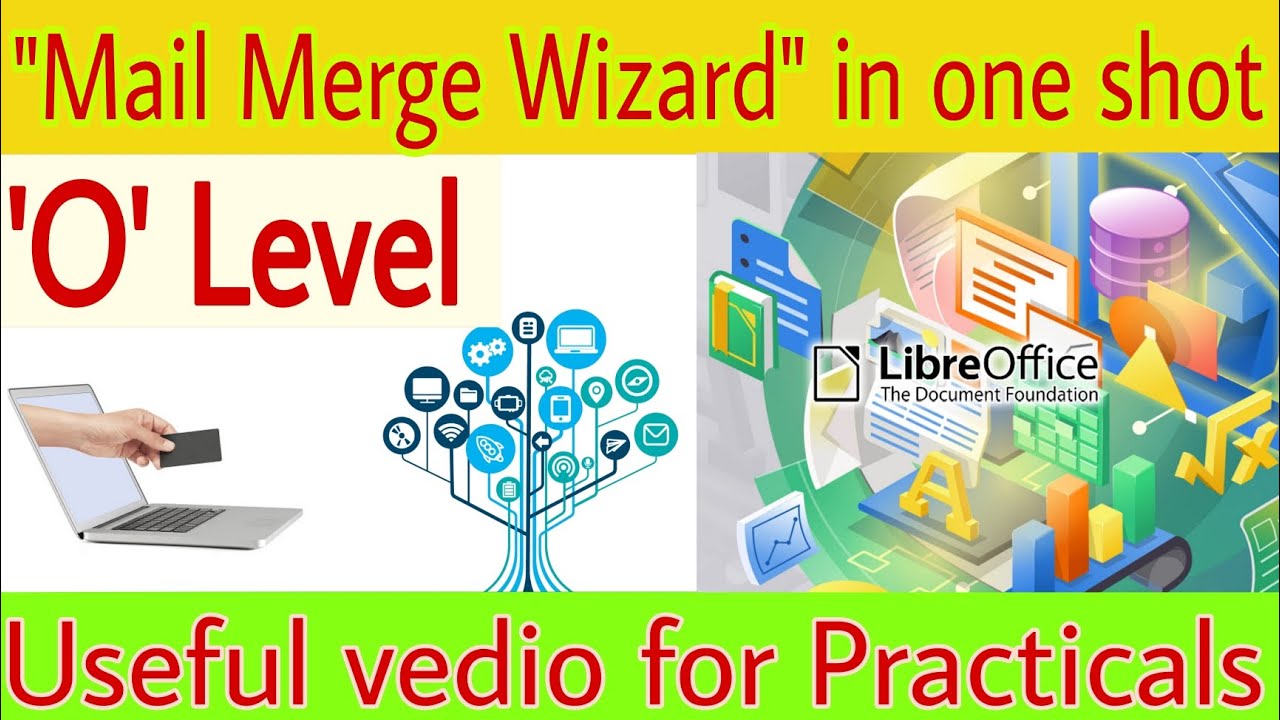 How to use Mail Merge Wizard | LibreOffice | Mail Merge Wizard | Practical - YouTube