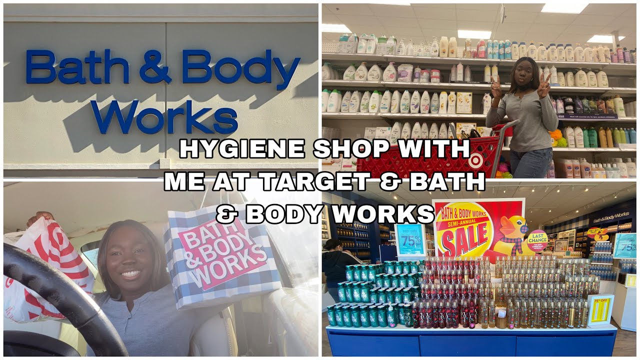 HYGIENE SHOP WITH ME AT TARGET & BATH & BODY WORKS - YouTube