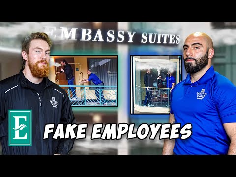 Fake Hotel Employee Prank!