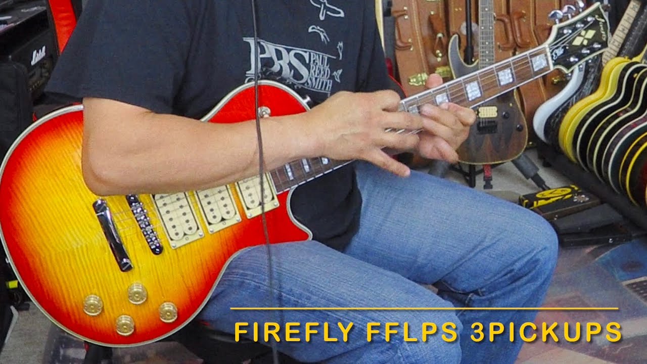 FIREFLY FFLPS (3pickups) #zoomcreators #fireflyguitars #headrush # ...