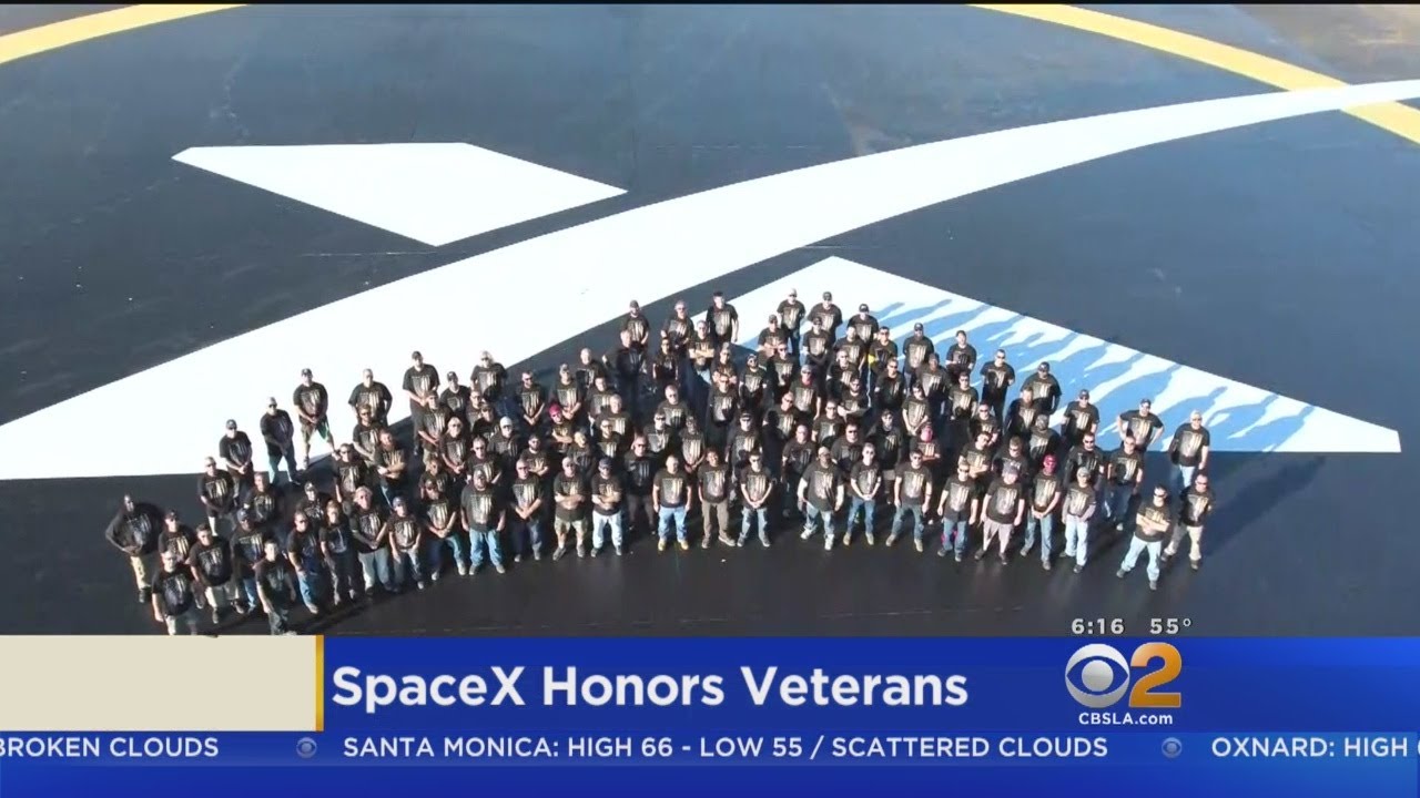 SpaceX Pays Tribute To Its Veterans - YouTube