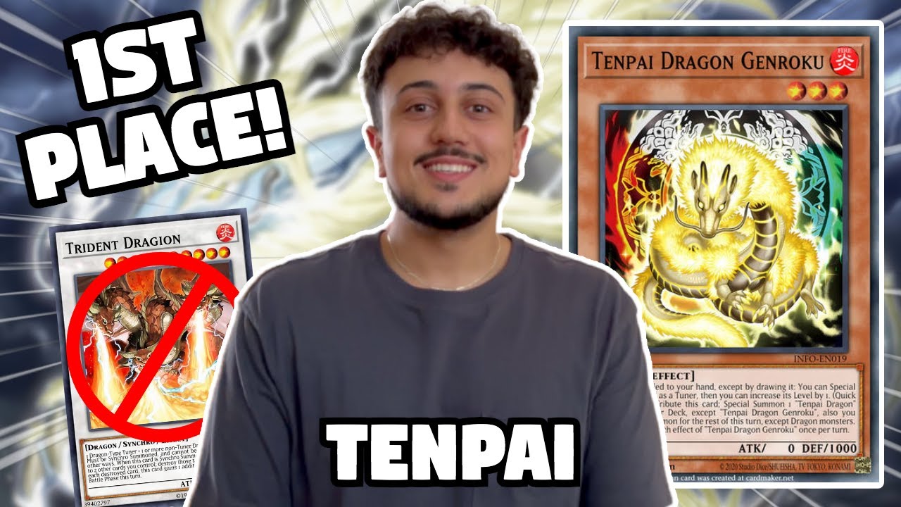 FIRST PLACE! Tenpai Dragon Deck Profile! | August 2024 - YouTube