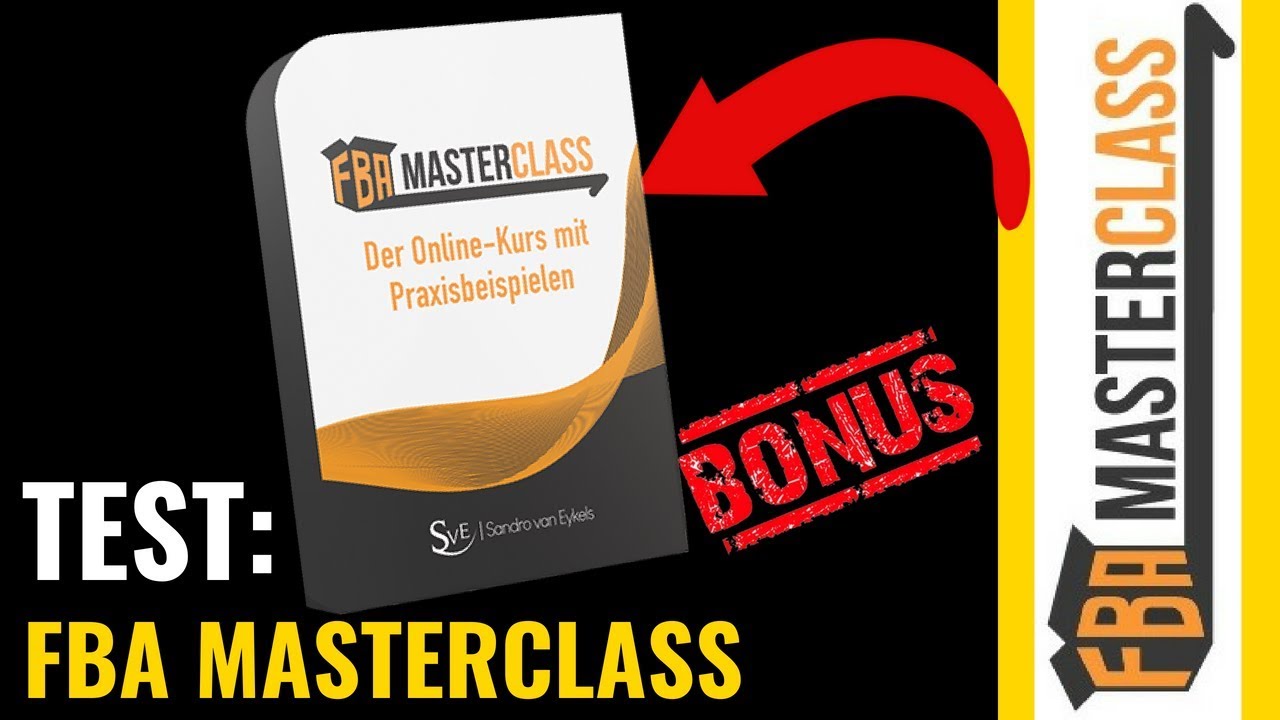 FBA Masterclass Erfahrungen von Sandro van Eykels - YouTube