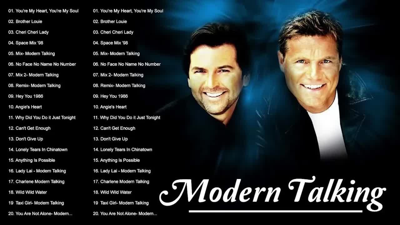 Modern Talking🎶Modern Talking Album🎶Modern Talking Greatest Hits ...