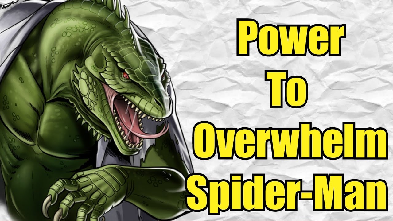 How Strong is The Lizard / Dr Connors - Marvel Comics - YouTube