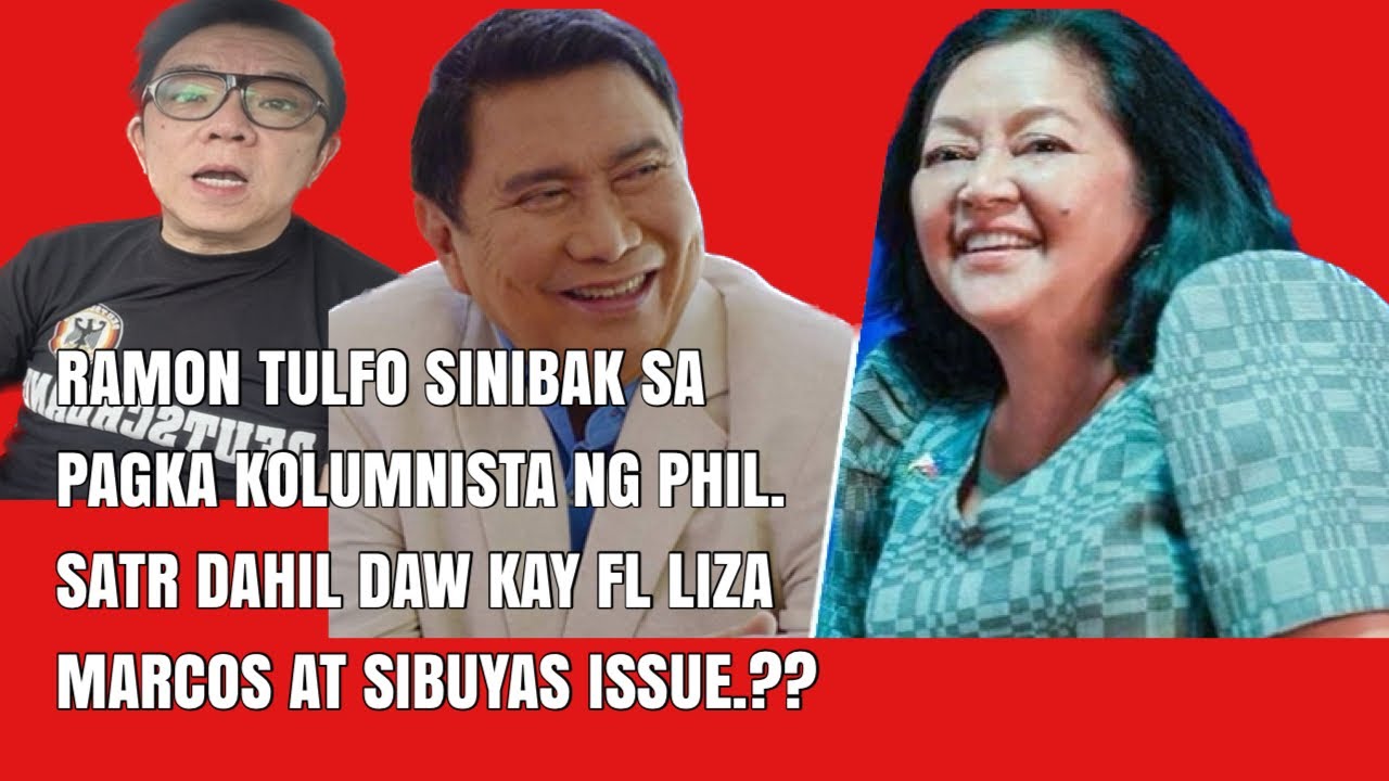 RAMON TULFO SINIBAK BILANG KOLUMNISTA SA PHIL. STAR DAHIL DAW KAY FL ...