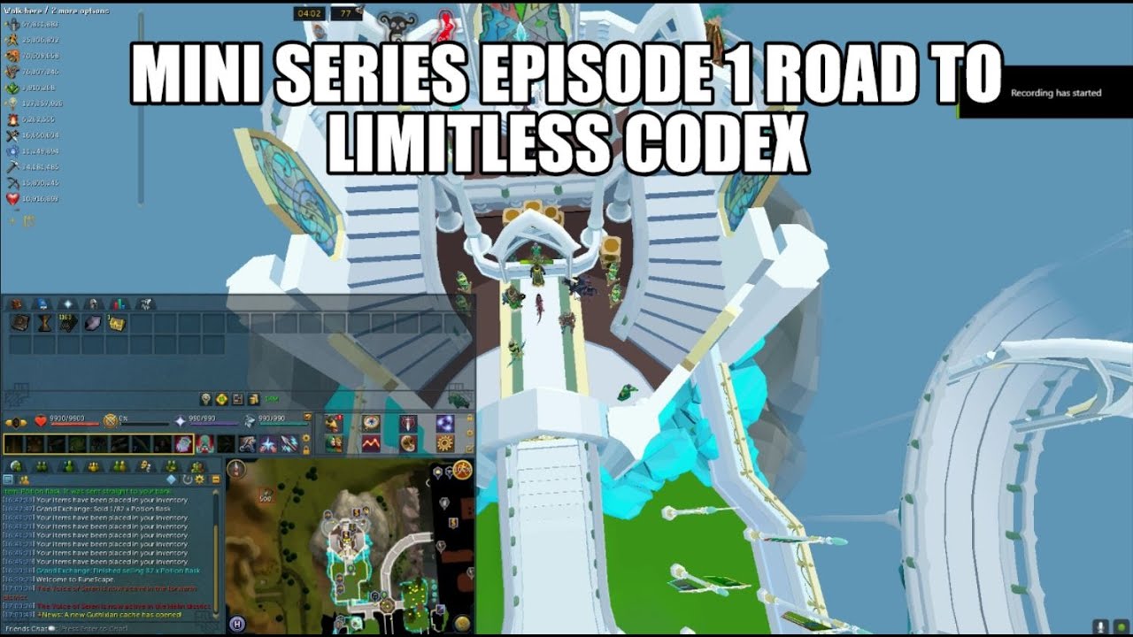 Mini Series Episode 1 Road to Limitless Codex [Runescape 3] - YouTube