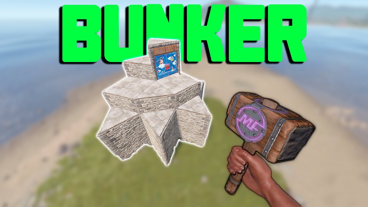 Solo Bunker Rust Base Design Youtube