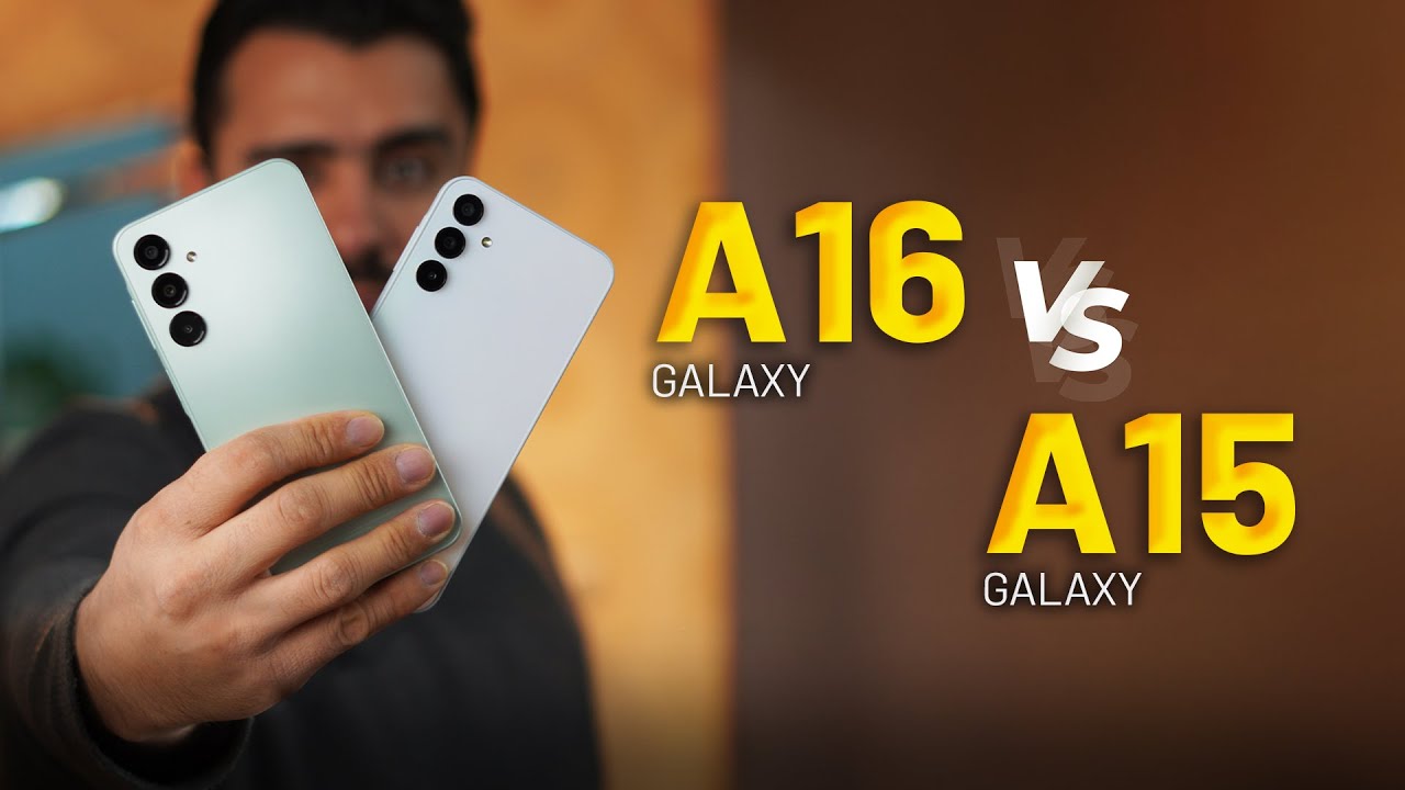 A15 vs A16 / مقایسه میانرده های امسال و پارسال سامسونگ - YouTube