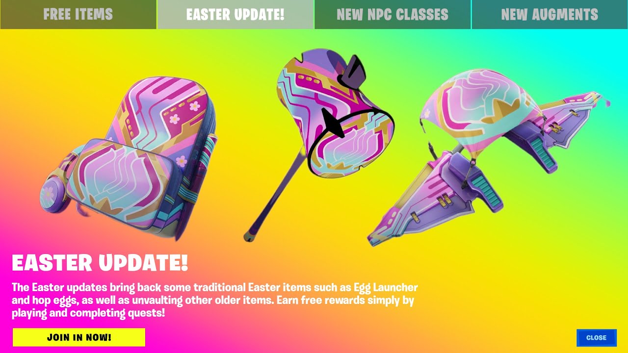 EASTER UPDATE! + BATTLE PASS GIVEAWAY! 🎁 #fortnite #gaming #live - YouTube