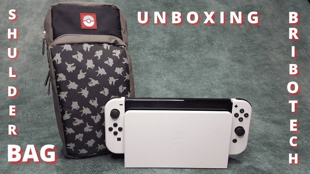 NINTENDO SWITCH OLED (SHOULDER BAG)-(UNBOXING) - YouTube