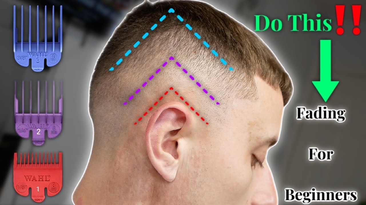 How To Fade | Easy 3 Guard System | - YouTube