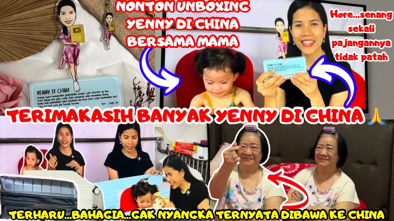GAK NYANGKA DAN SENENG SEKALI TERNYATA HADIAH KECIL INI DIBAWA YENNY ...