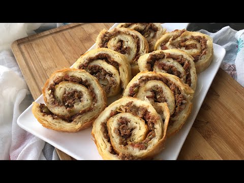 Lahmacun tadında pratik ötesi rulo börek tarifini kaçırmayınnn!!