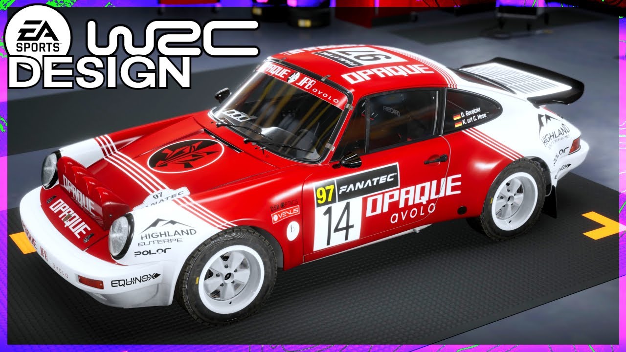 RAS Sport Team Belga Design | Speedbuild | EA SPORTS WRC - YouTube