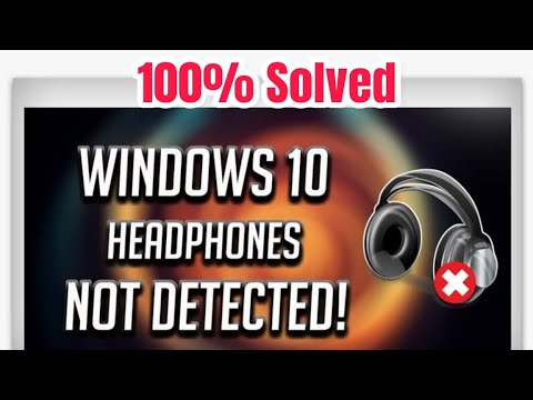 How to fix windows 10 audio jack not working 2023 || 100% fix ...