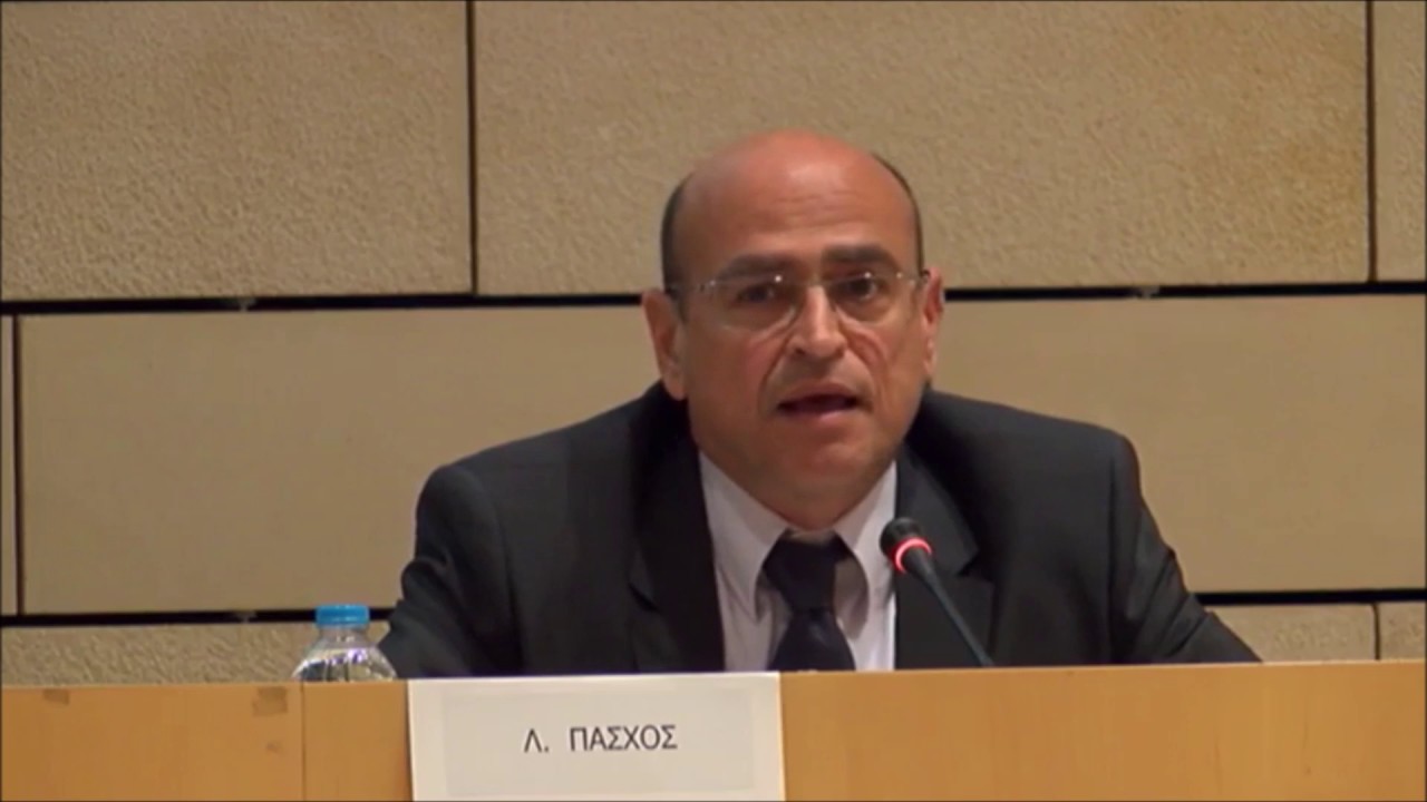 Τοποθέτηση του κ. Λάμπρου Πάσχου, Αντιπροέδρου ΣΕΑΟΠ - YouTube
