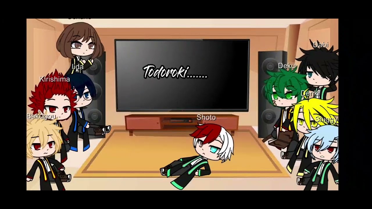 MHA Hogwarts AU react to the original AU - YouTube