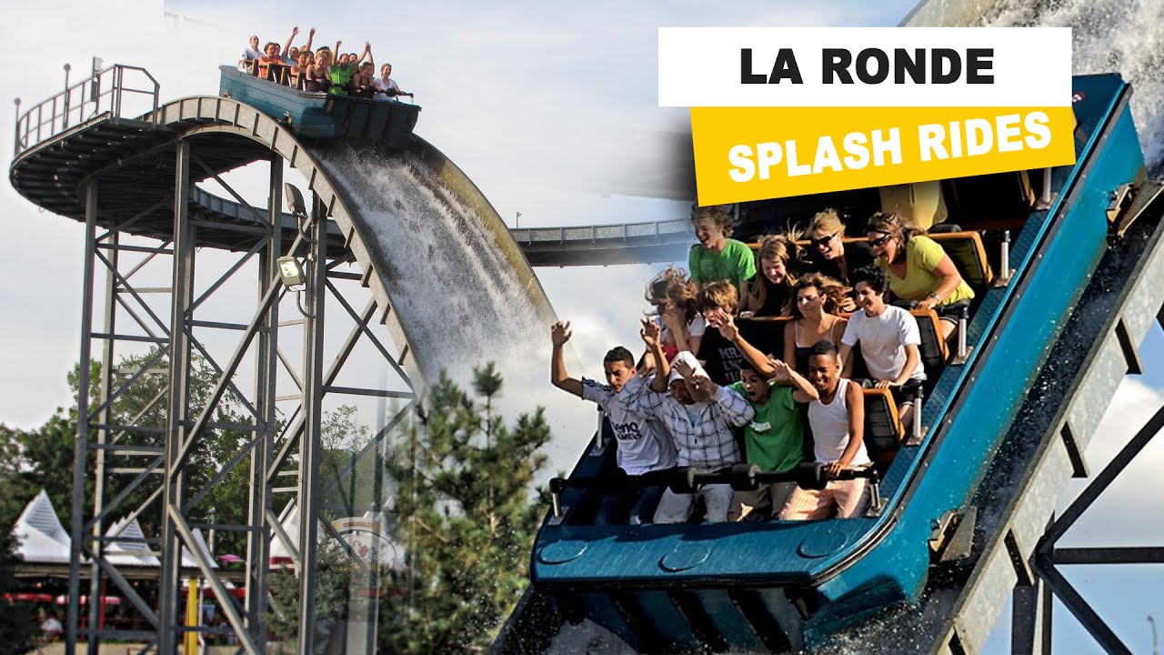 Heart-Pounding Splash rides at La ronde - YouTube