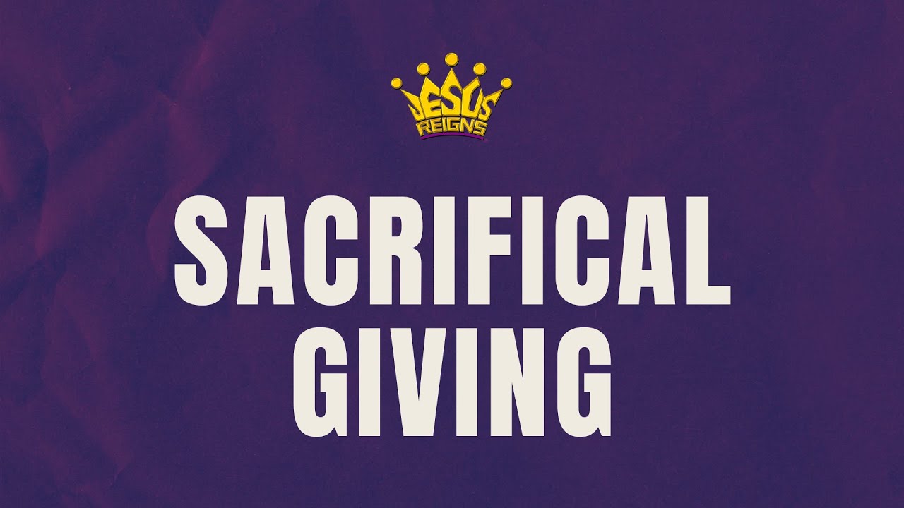 NWC 2023 - Talk on Sacrificial Giving - YouTube