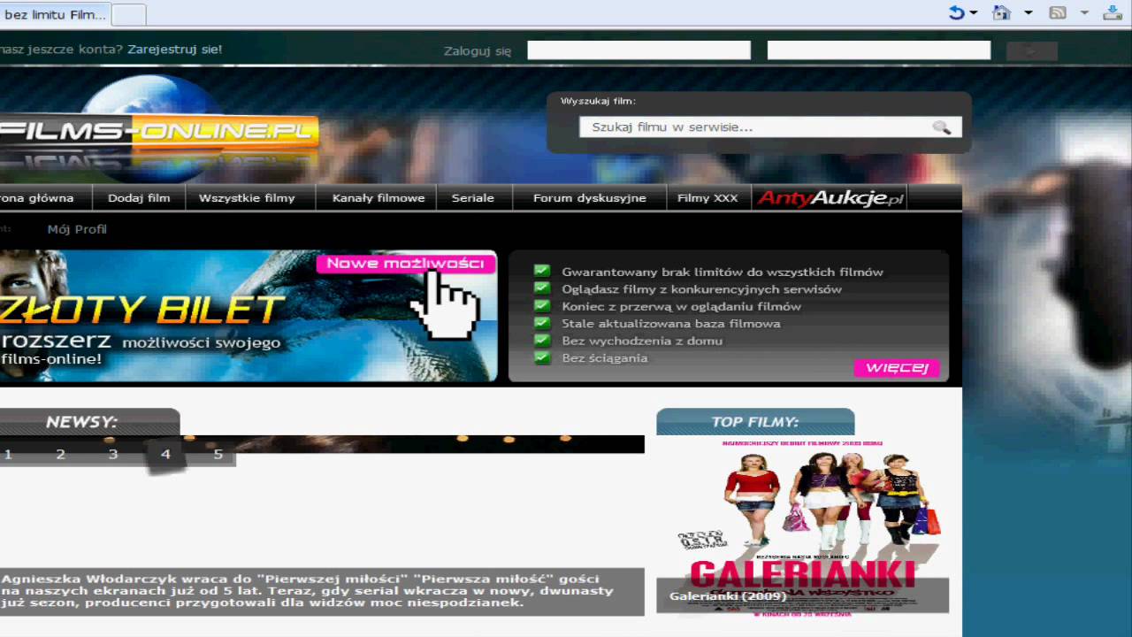 Jak oglądać filmy przez internet za darmo - YouTube