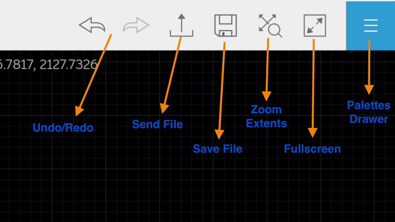 AutoCAD Mobile Android | Overview | Version 5.0.1 - YouTube