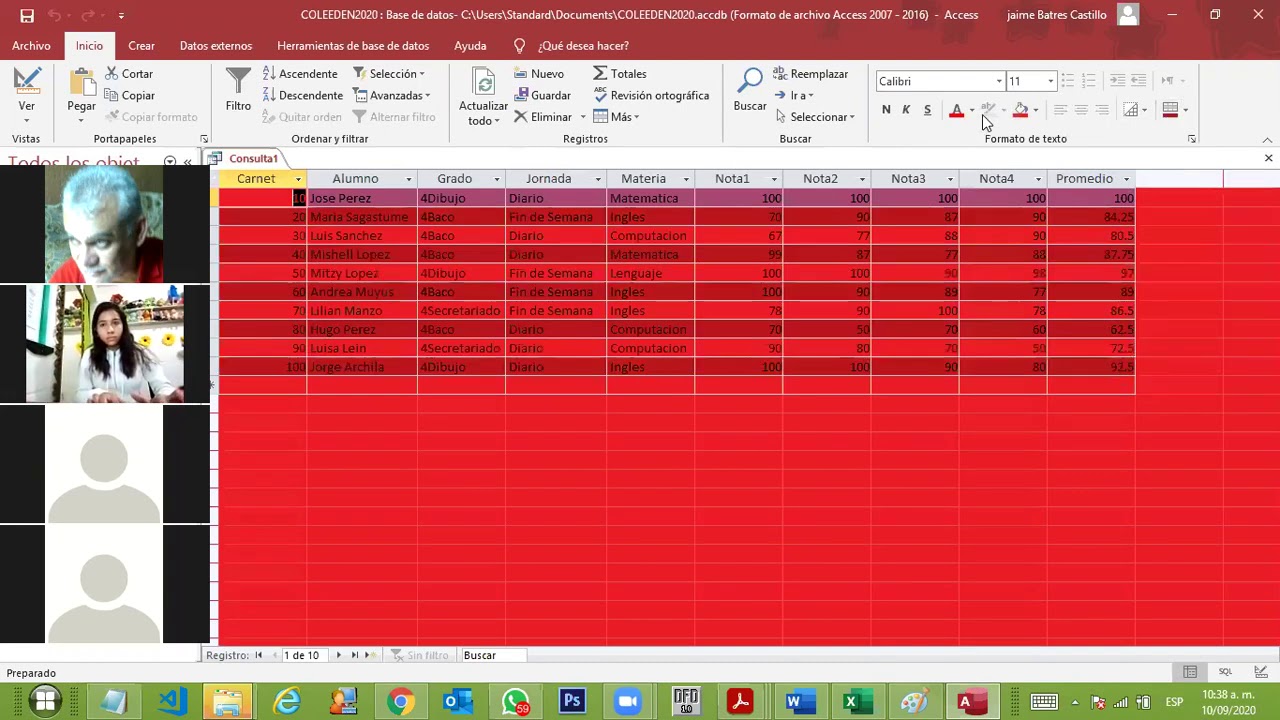 Consultas y Criterios de Busqueda en Access - YouTube