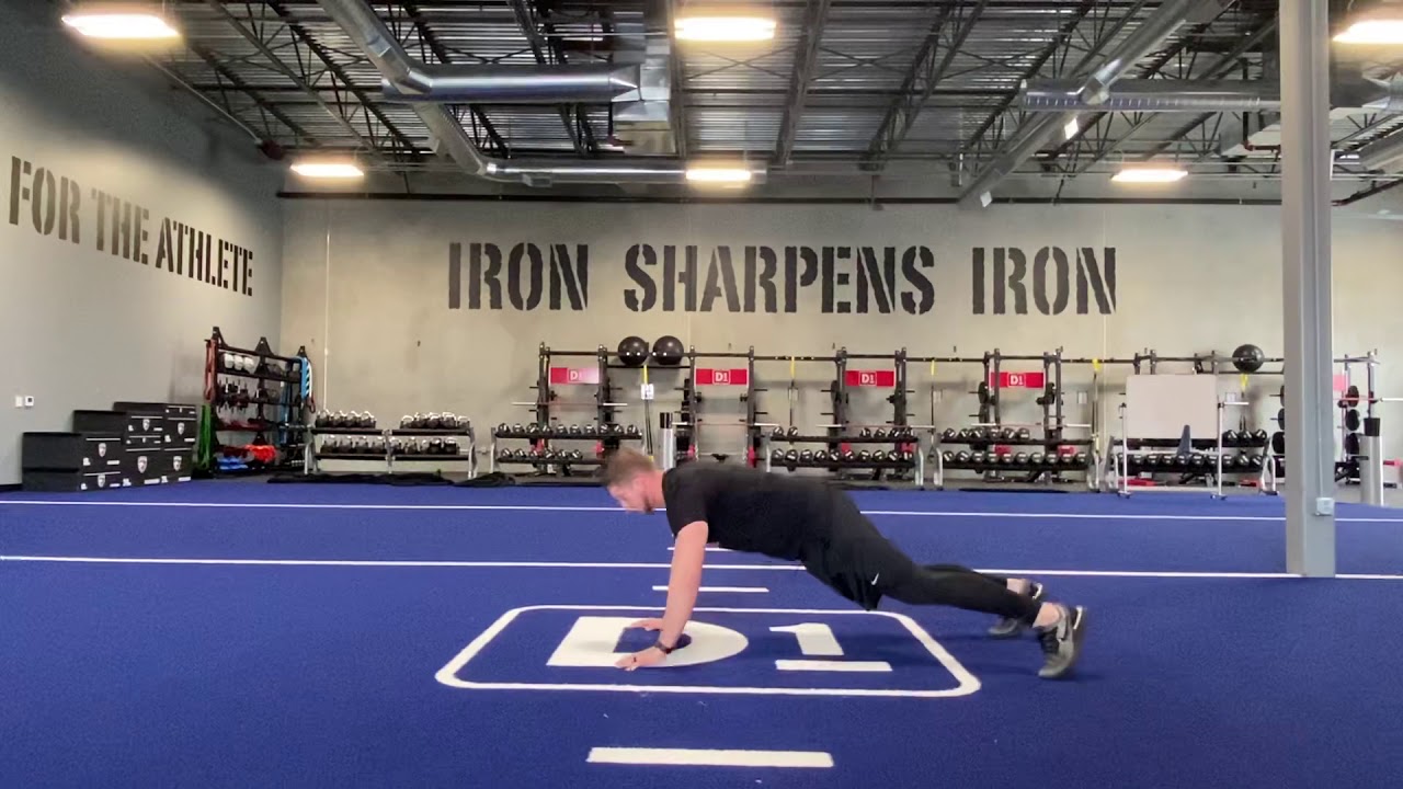 Lateral plank walk - YouTube