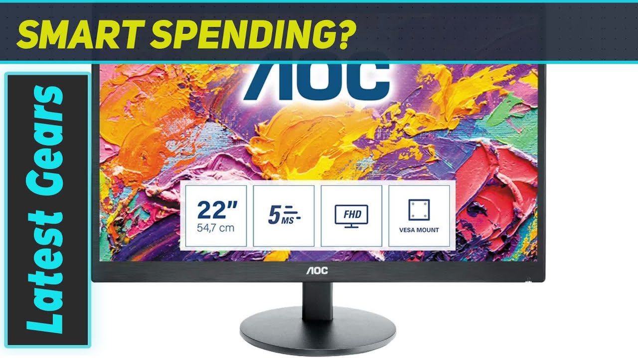 AOC E2270SWN 21.5" LED Monitor Review - Affordable Display with VGA ...