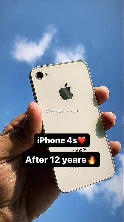 iPhone 4s in 2023 looking fabulous ️My first iPhone is still the best🔥 #iphone #iphone4s - YouTube