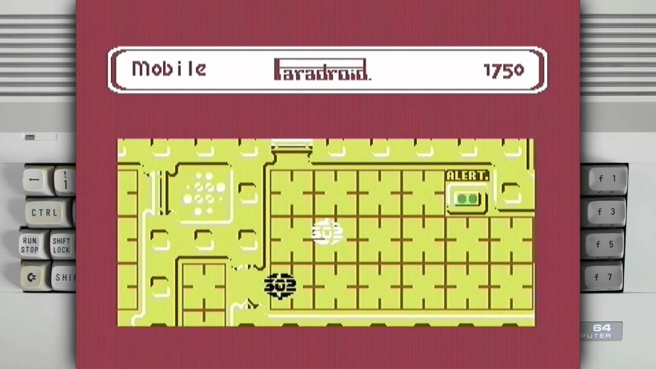 Paradroid on a Commodore 64 - YouTube