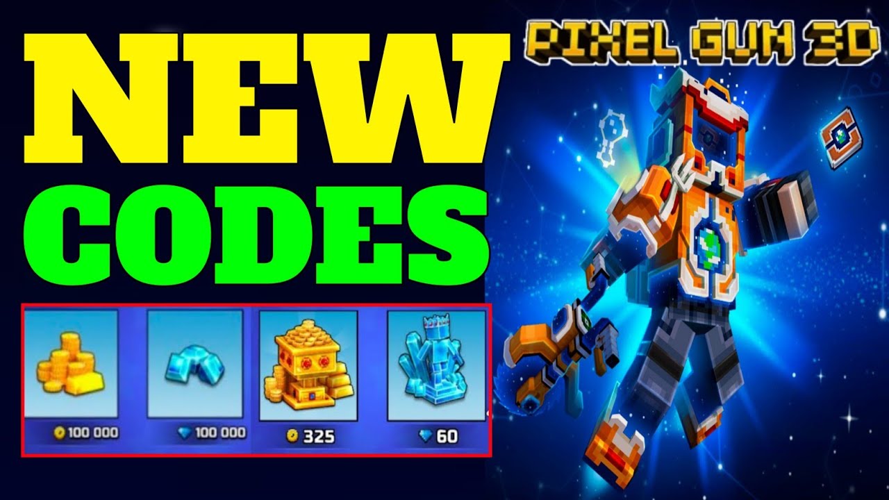 CONGRATS - PIXEL GUN 3D PROMO CODES 2023 | PIXEL GUN 3D CODES 2023 ...