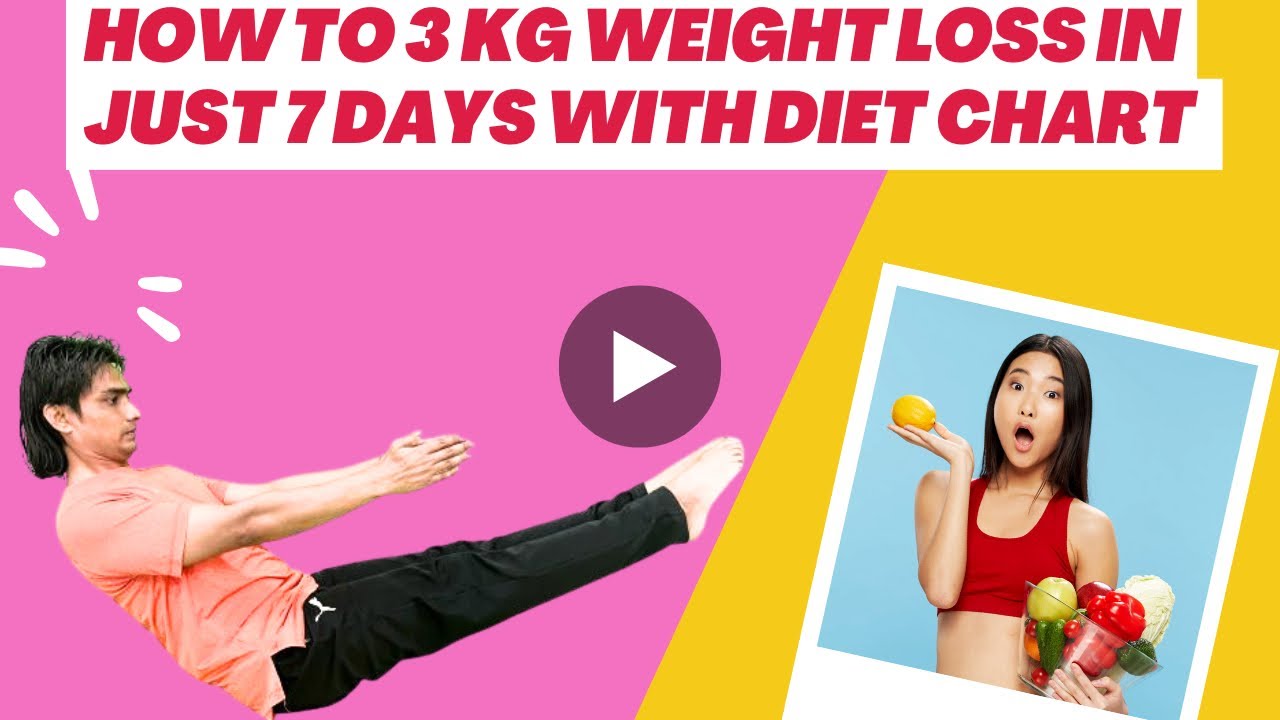 Day-5 / 7 Days weight loss challenge/ 3 kg loss in just 7 Days/ with ...