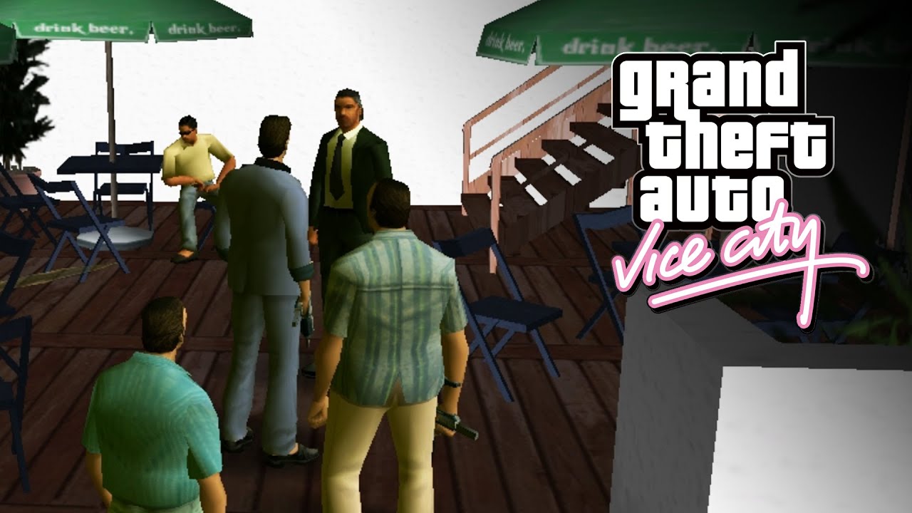 GTA: Vice City - Mission 25 - Bar Brawl - YouTube