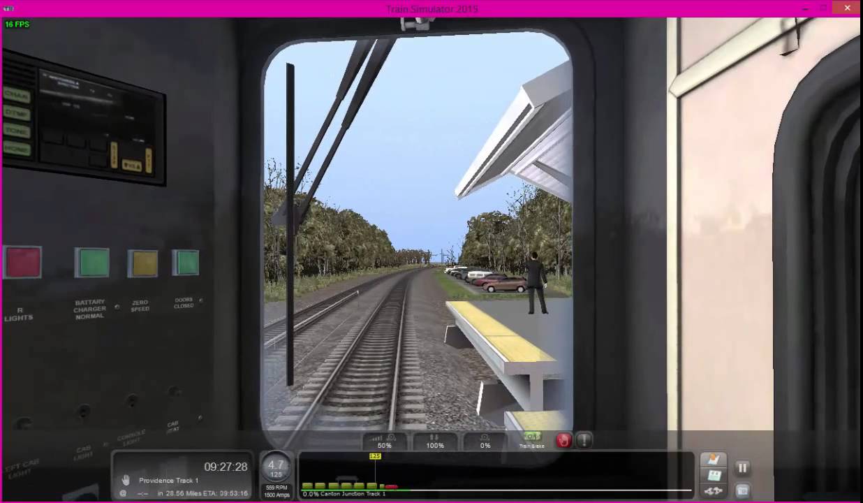 Train Simulator 2015: MBTA Boston to Providence inbound service - YouTube