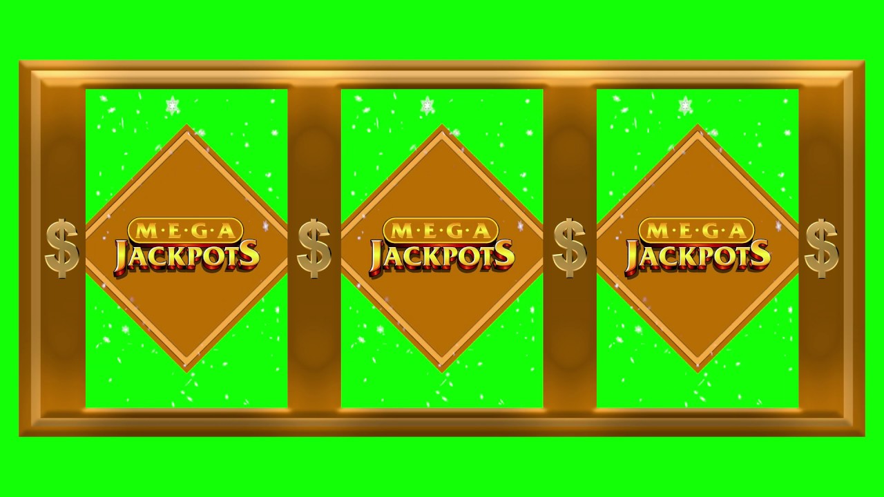 Slotmachine Animation on Green Screen 4k (MEGA JACKPOT) - YouTube