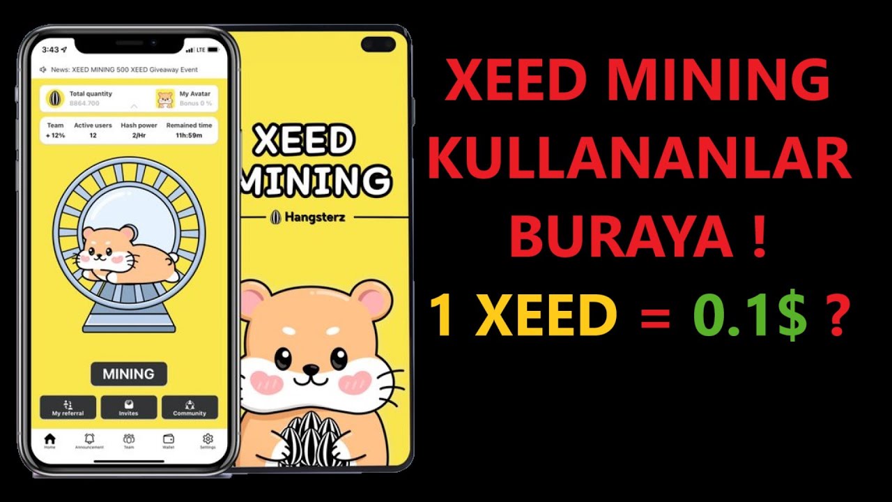 XEED MINING BORSA LİSTELEMESİ GELİYOR ! NFT ÖN SATIŞLARI BAŞLADI - YouTube
