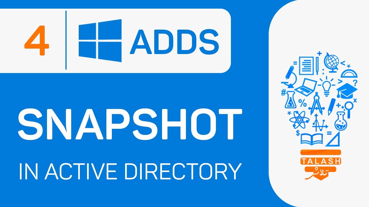Snapshot in Active Directory - YouTube