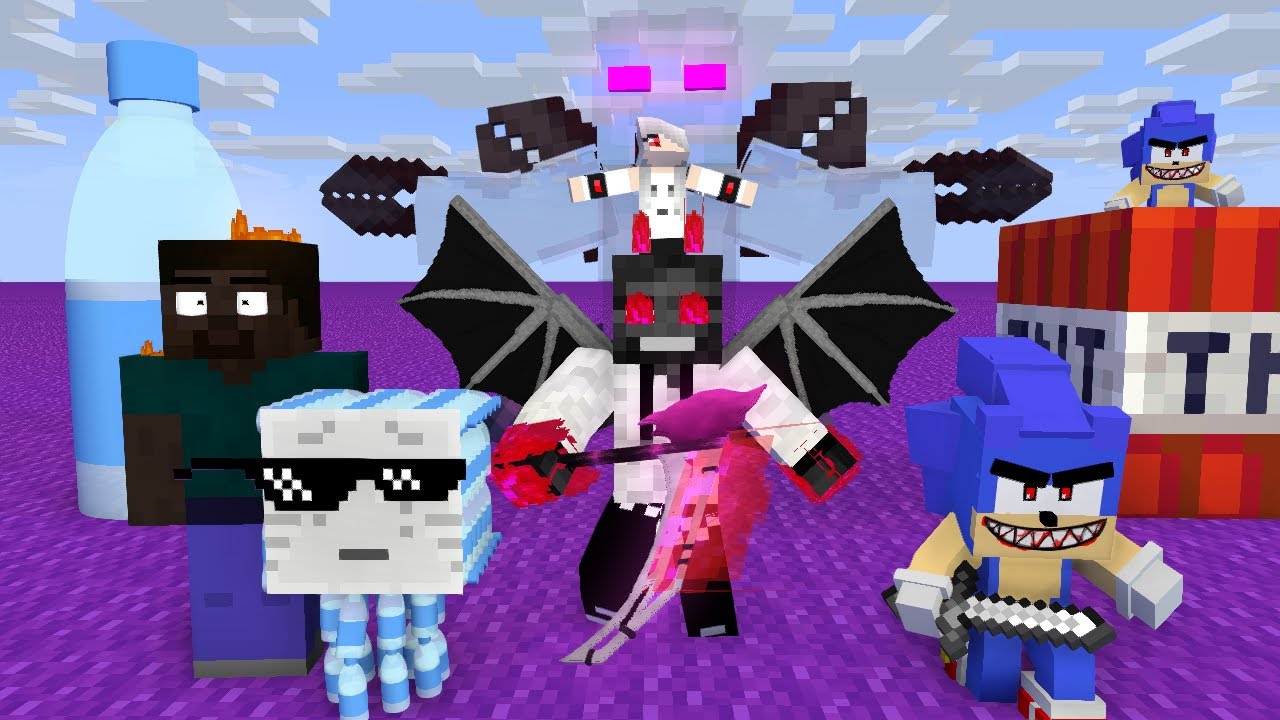 MONSTER SCHOOL: ALL FUNNY EPISODE CHALLENGE - Minecraft animation - YouTube