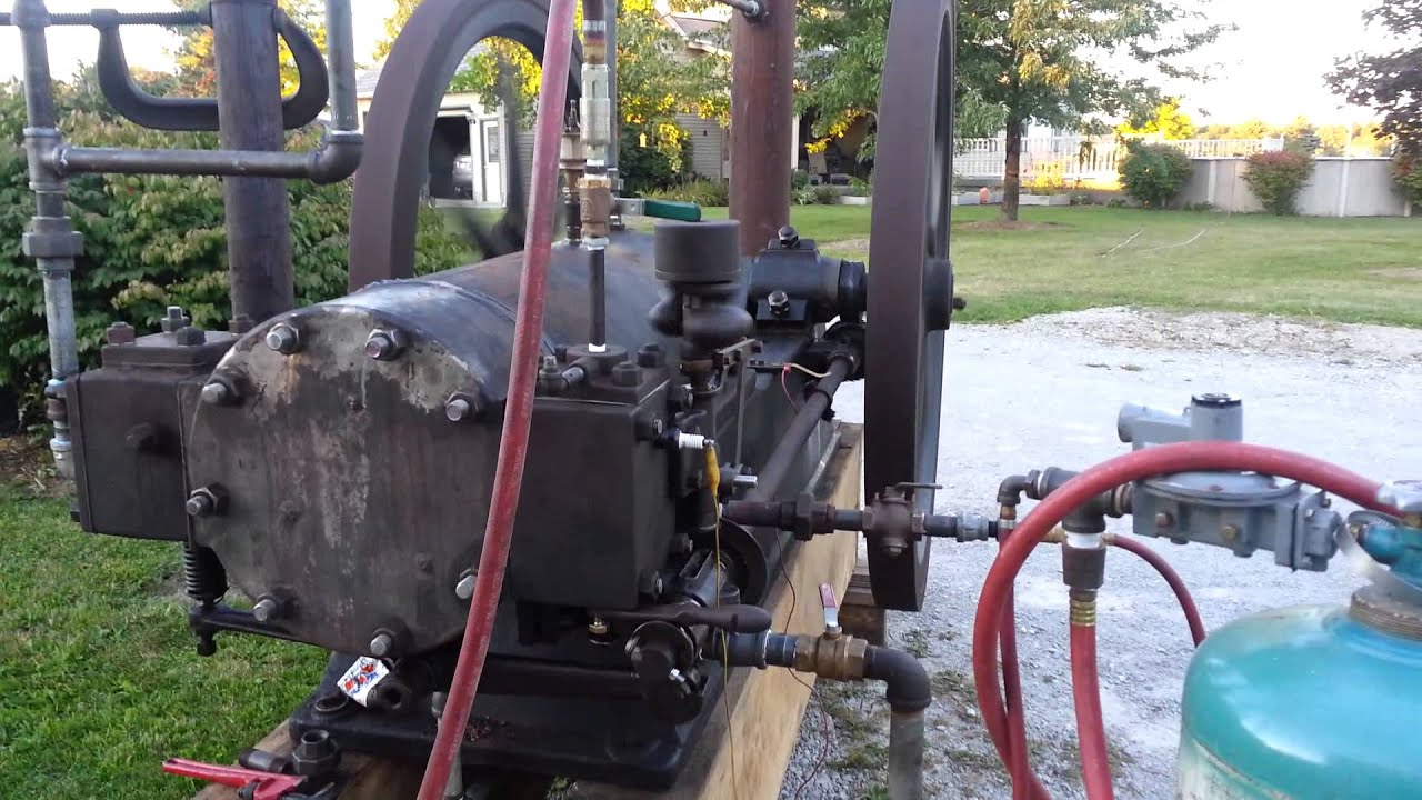 15hp Superior Engine - YouTube