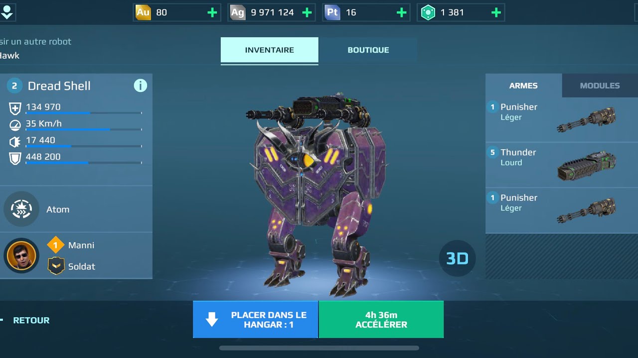 War Robots | Dread Shell is in the house ! - YouTube