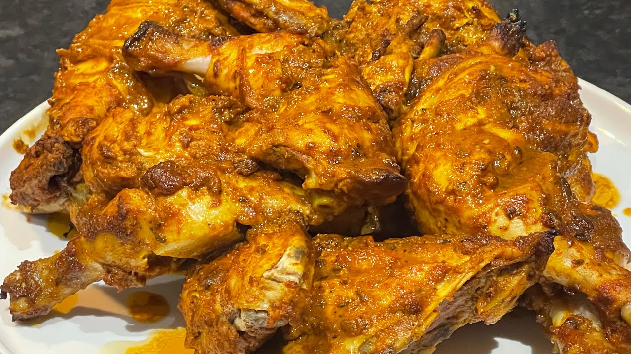Indian Baked chicken - YouTube