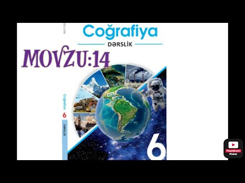 Mövzu 14.Kontur xəritələrdən istifadə onların üzərində iş