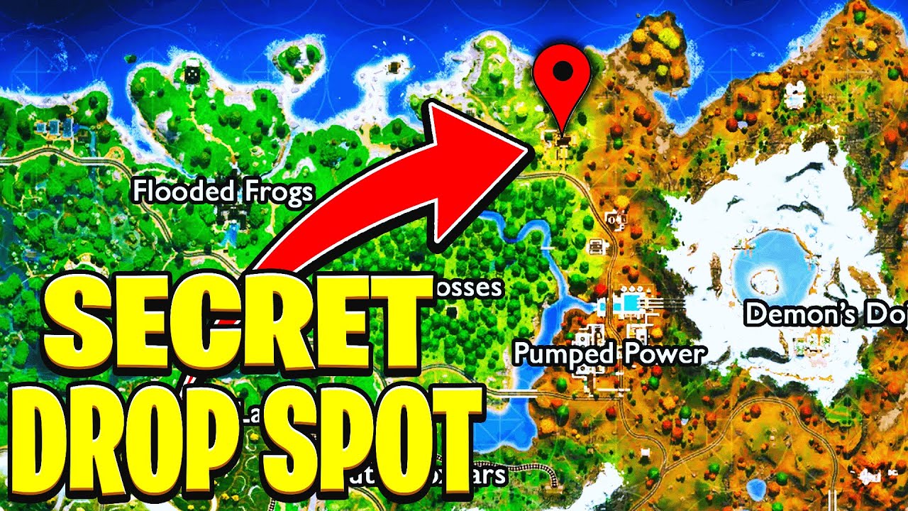 I FOUND The BEST Drop Spot in Chapter 6 Season 2 (No One lands here ...