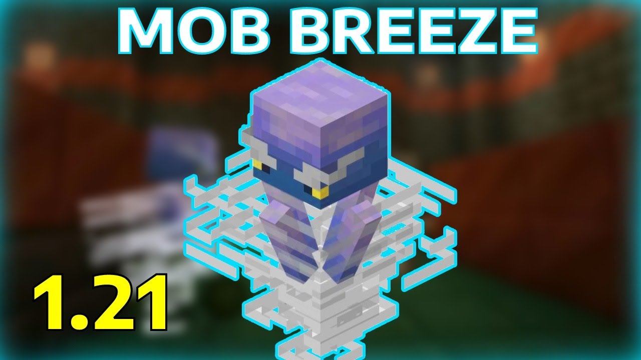 BREEZE o NOVO MOB do Minecraft - Versão 1.21 - YouTube