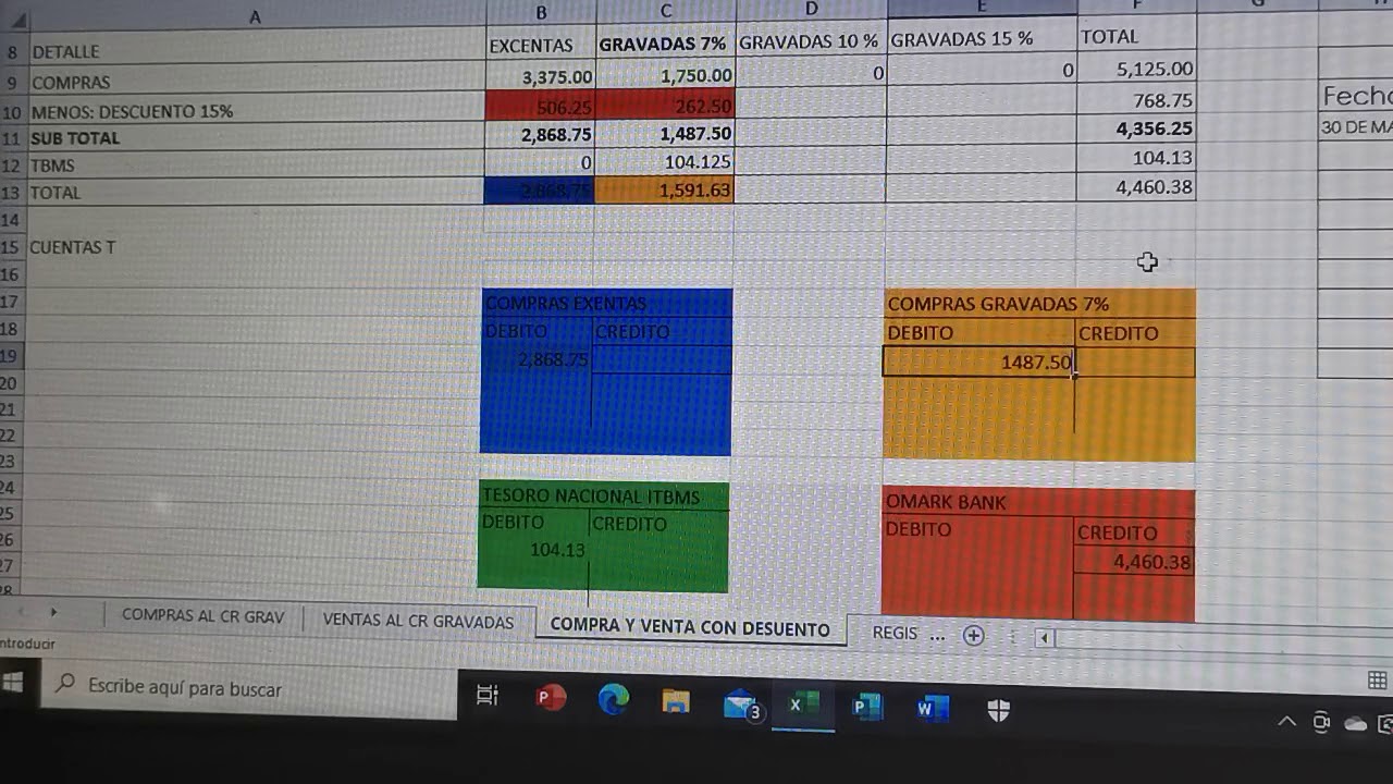 COMPRA Y VENTA AL CONTADO Y CON DESCUENTOS - YouTube