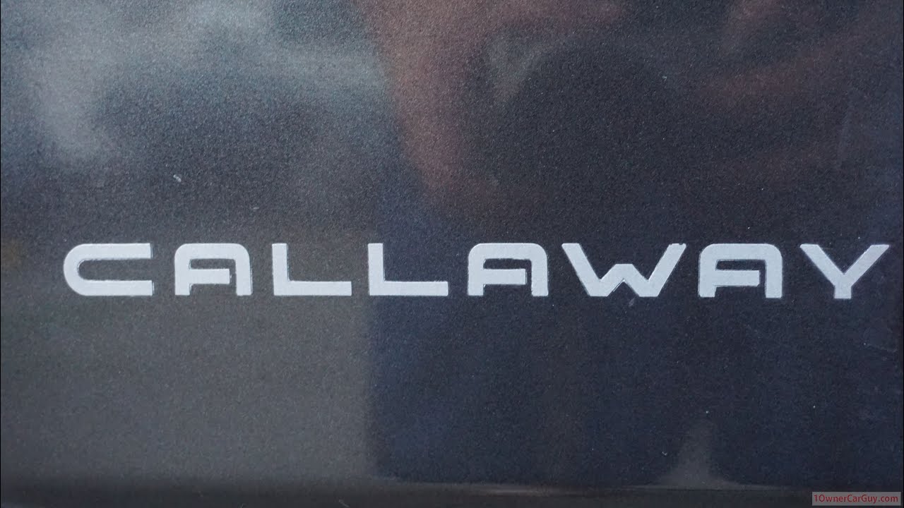 1999 Range Rover Callaway Performance Edition SUV Collectible - YouTube