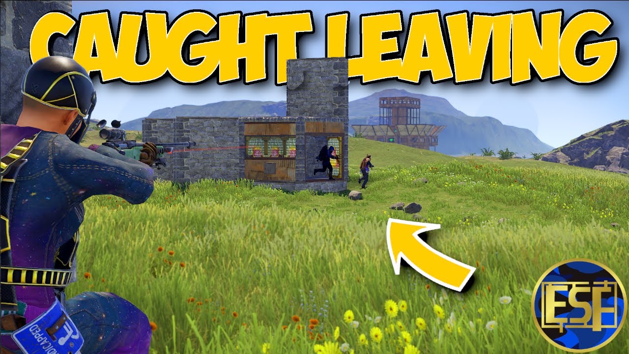WE CAUGHT THEM TRANSFERING LOOT! - RUST - YouTube