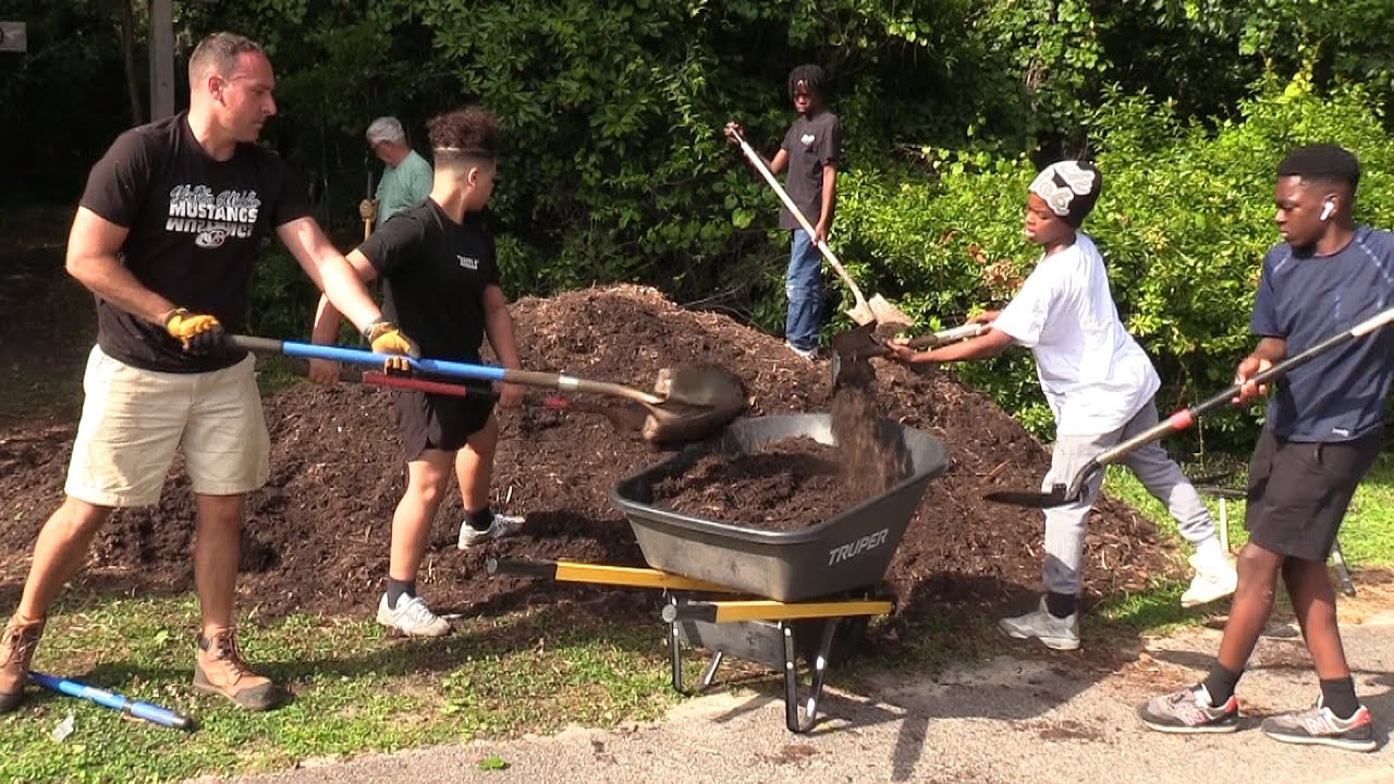 Young Men's Group | Community Service Project - YouTube